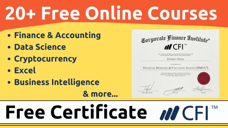 Top Free CFI Courses to Try Before You Buy (2025 List)